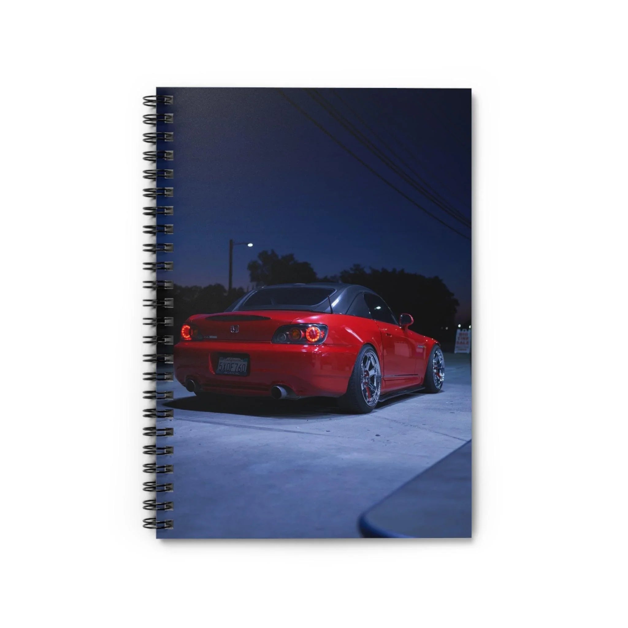 Honda S2000 Car Enthusiast's Stylish Spiral Notebook #015 – Throttle ...